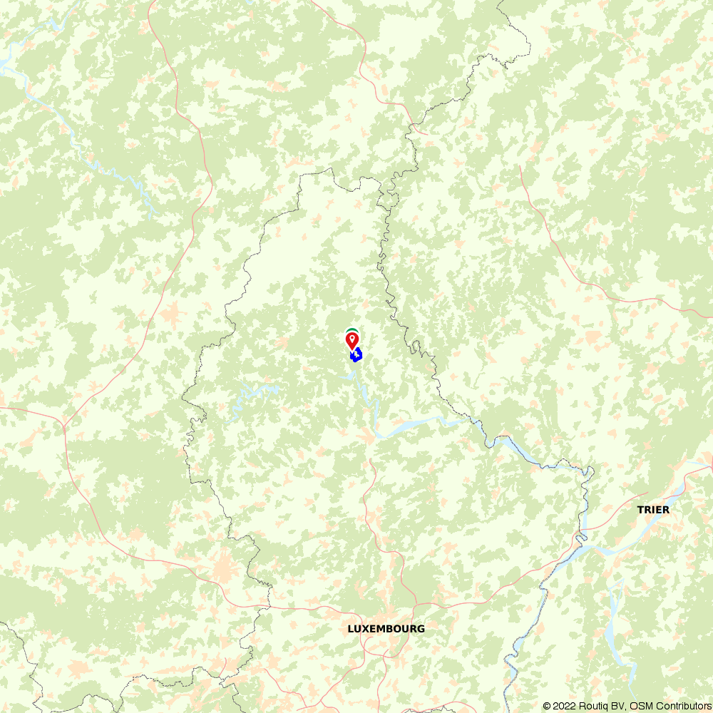 Klangwanderweg - Bourscheid - Hiking route | Route.nl