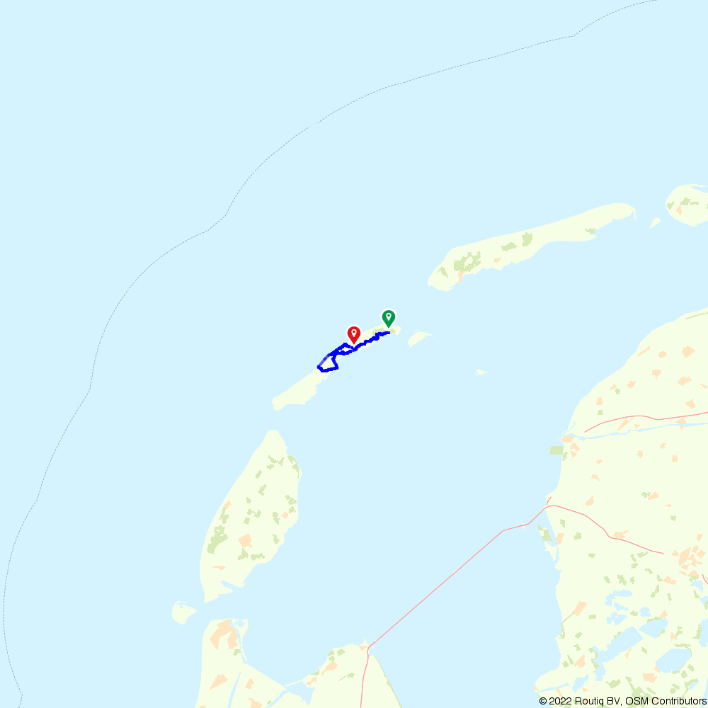 Wadden hiking - Vlieland - 01 - Veerhaven-Pad van Twenty - Vlieland ...