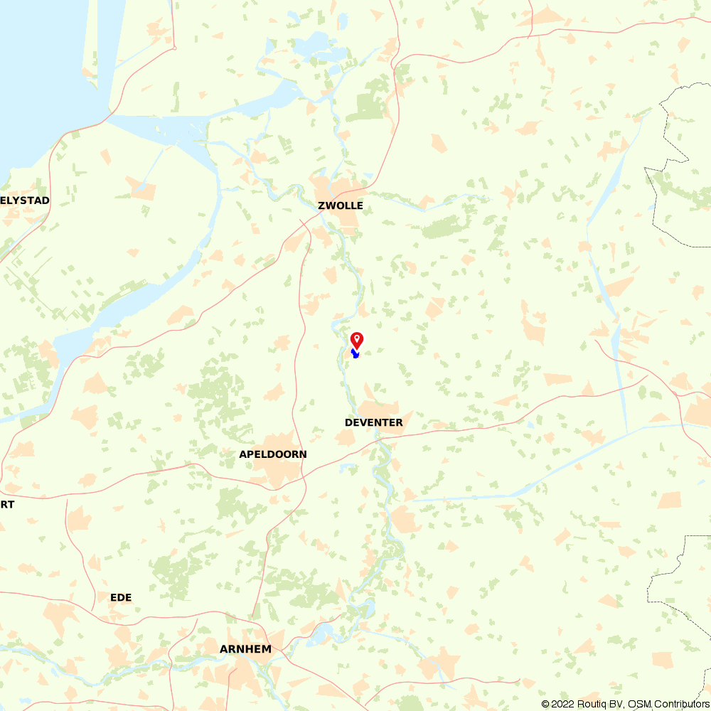 WNW Salland - Boskamp - yellow route - Olst-Wijhe - Hiking route | Route.nl