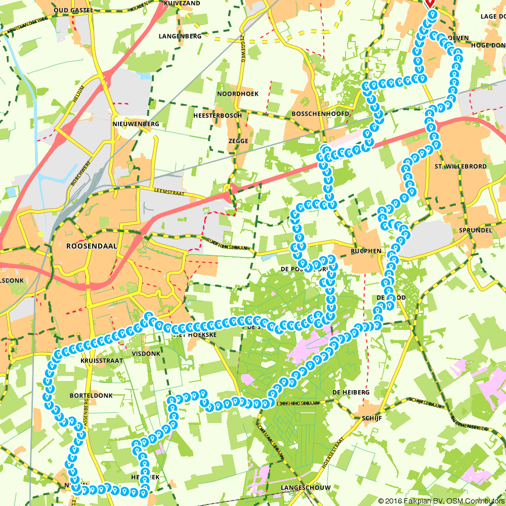 2nd day cycling four days Hoeven "Piet Brans Route" - Halderberge ...