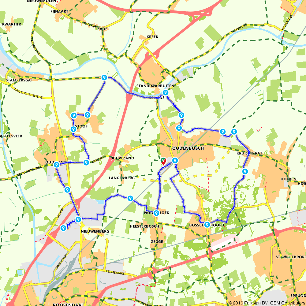 Sacred Houses of Halderberge - Halderberge - Cycling route | Route.nl