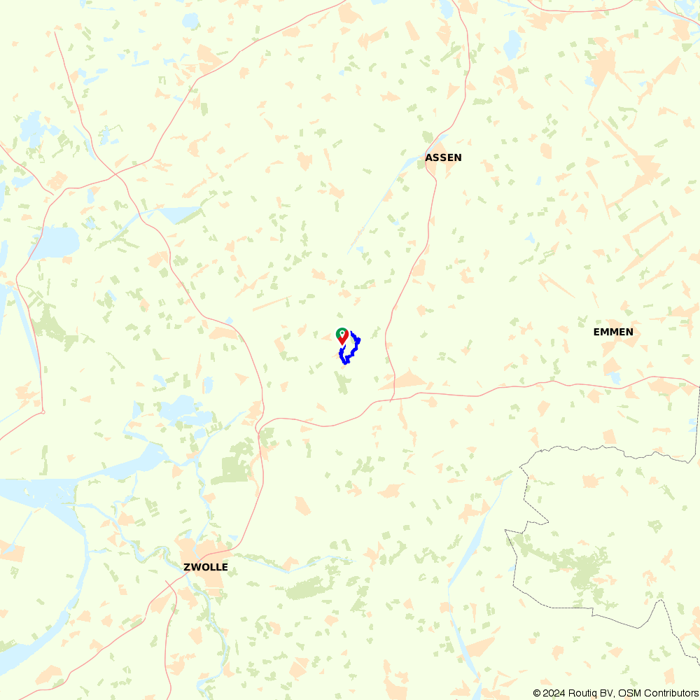 Wandelen door Ruinen en de natuur - De Wolden - Wandelroute | Route.nl