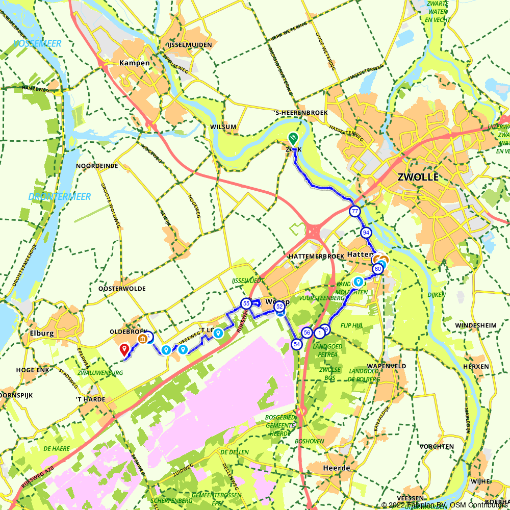 Visit Oldebroek: 4-R2 (68 km) Langs het Reevediep en de IJssel - Kampen ...