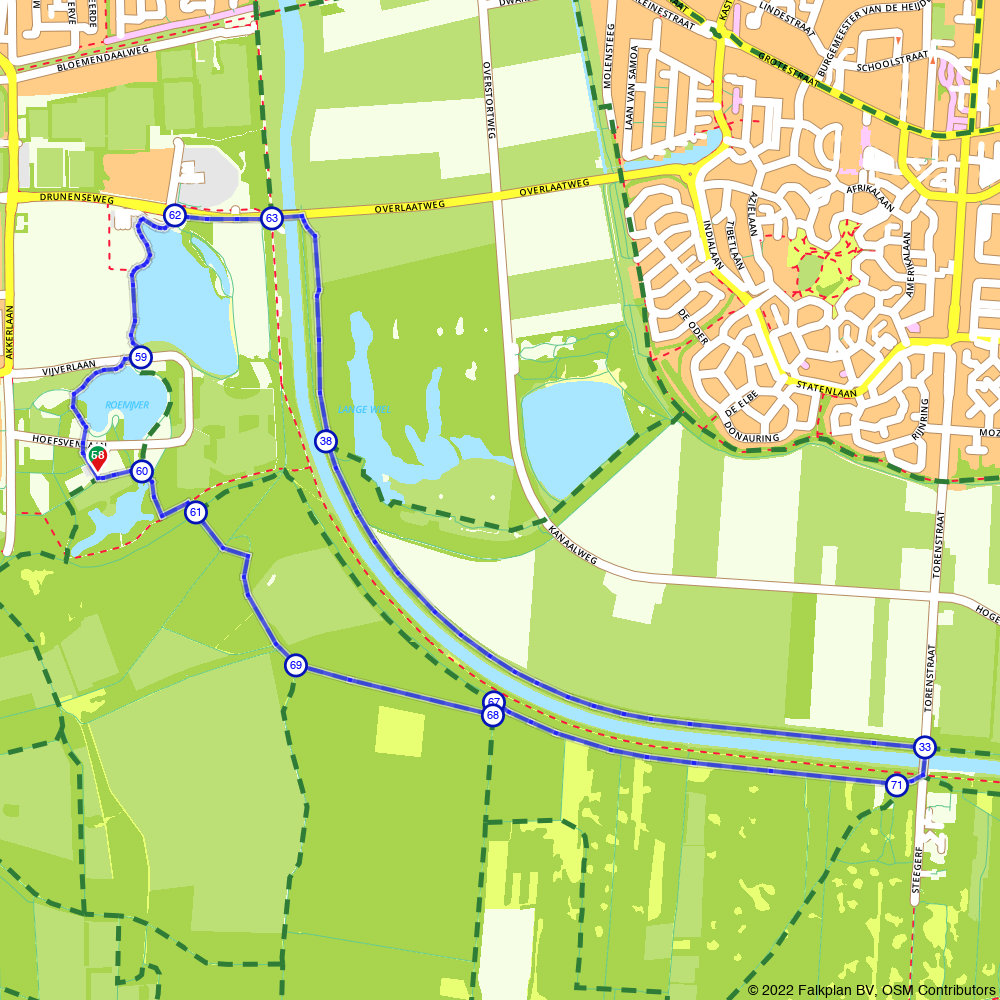 Waalwijk - Waalwijk - Wandelroute | Route.nl