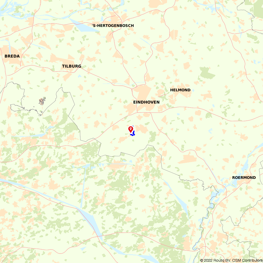 westerhoven-riethoven - Bergeijk - Hiking route | Route.nl