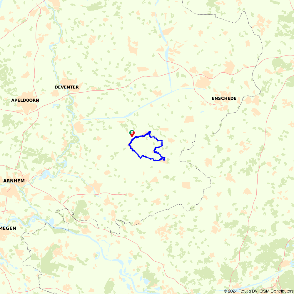 Ruurlo Borculo Groenlo - Berkelland - Fietsroute | Route.nl