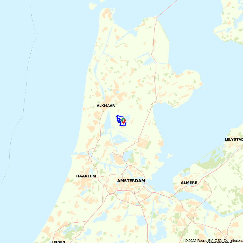 Eilandspolder vanuit De Rijp - Alkmaar - Wandelroute | Route.nl