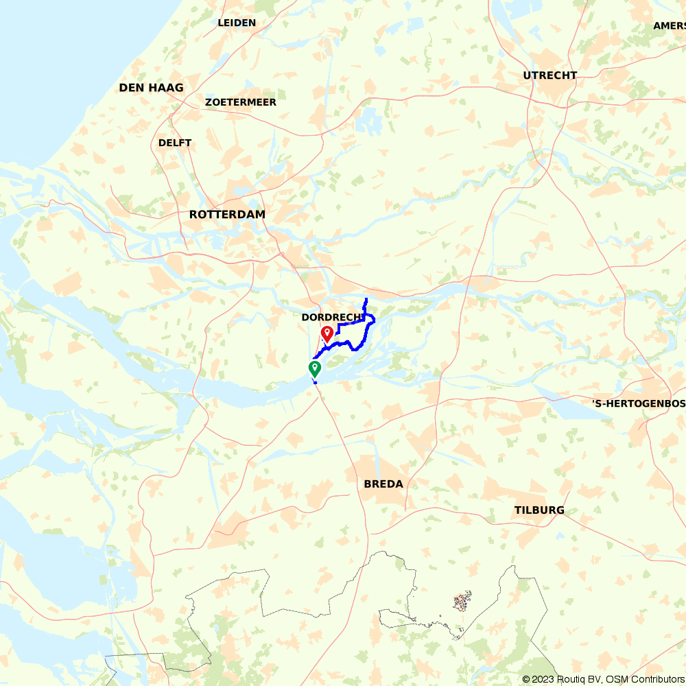 Tour of Hollandsche Biesbos from the Moerdijk Bridge - Moerdijk ...