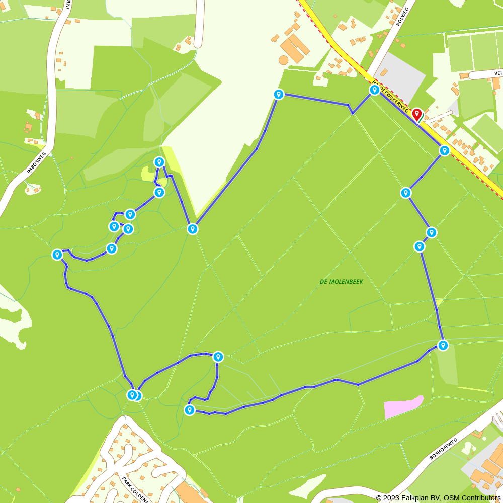 3875279 Sprengen walk from B&B Veluwezoom Bosranda Eerbeek through ...