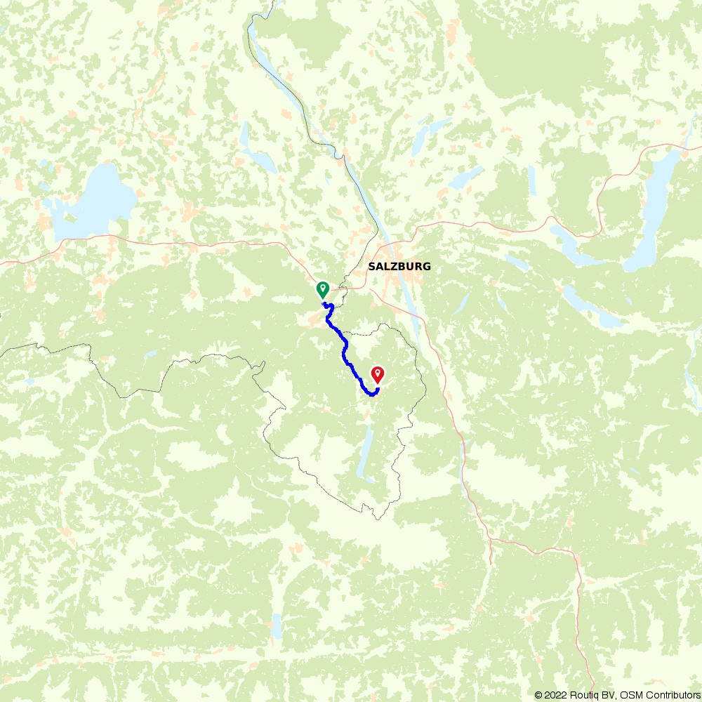 Piding to Berchtesgaarden - Piding - Cycling route | Route.nl