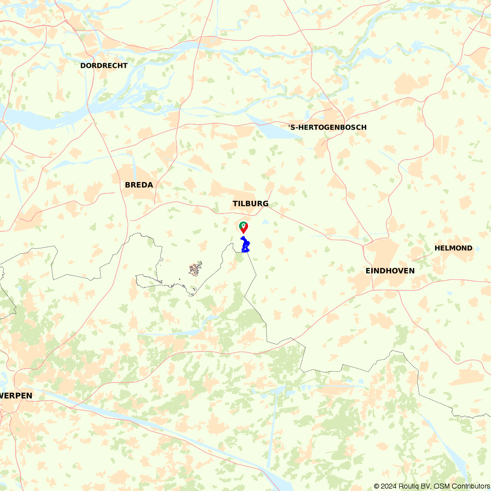 Breehees1A Gorp and Rovert 9.8km - Goirle - Hiking route | Route.nl
