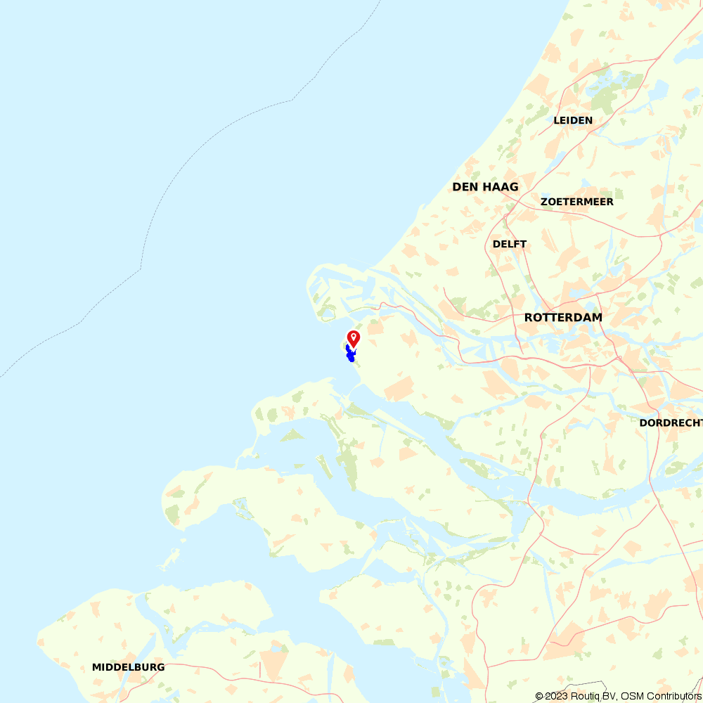 rockanje - Westvoorne - Hiking route | Route.nl