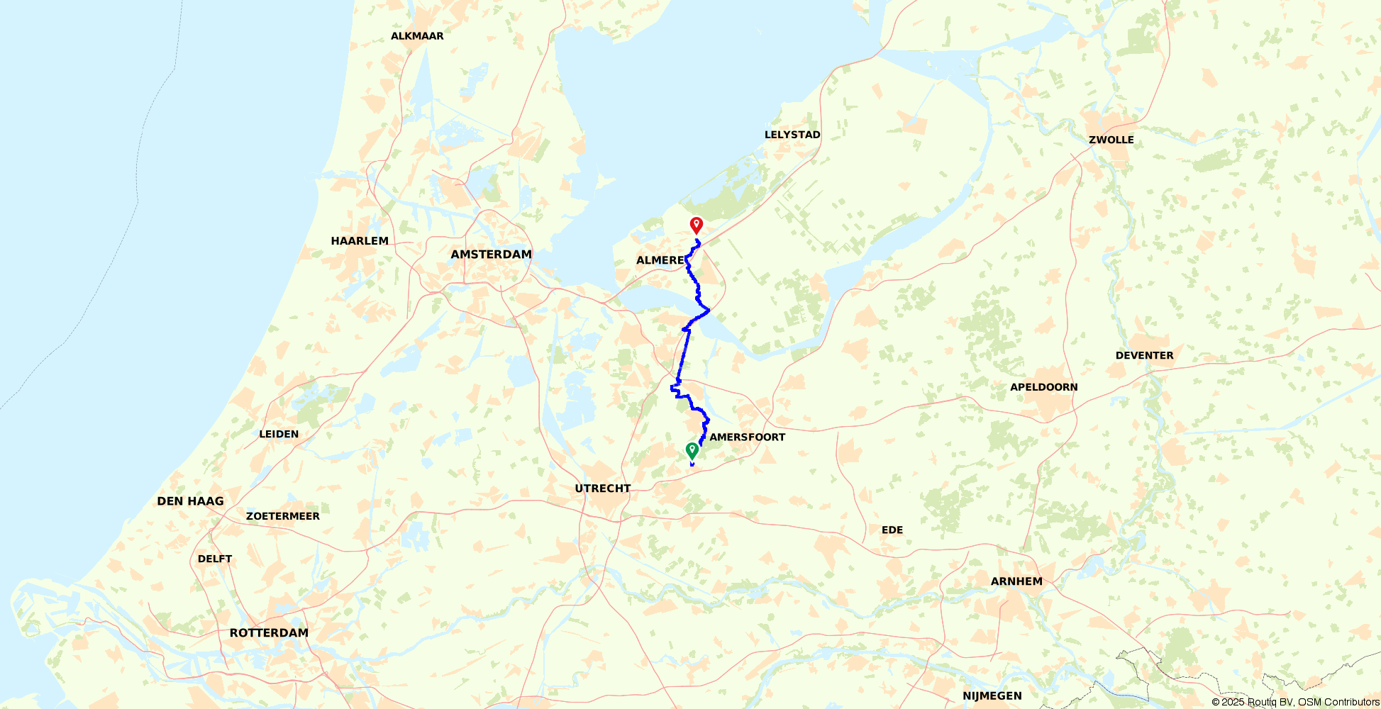 Zeist - - Cycling route | Route.nl