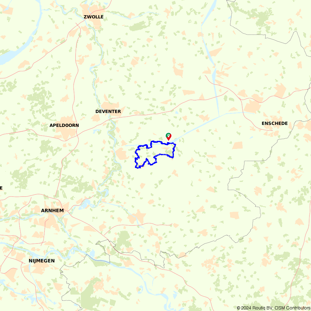 Lochem/almen/vordem - Lochem - Fietsroute | Route.nl
