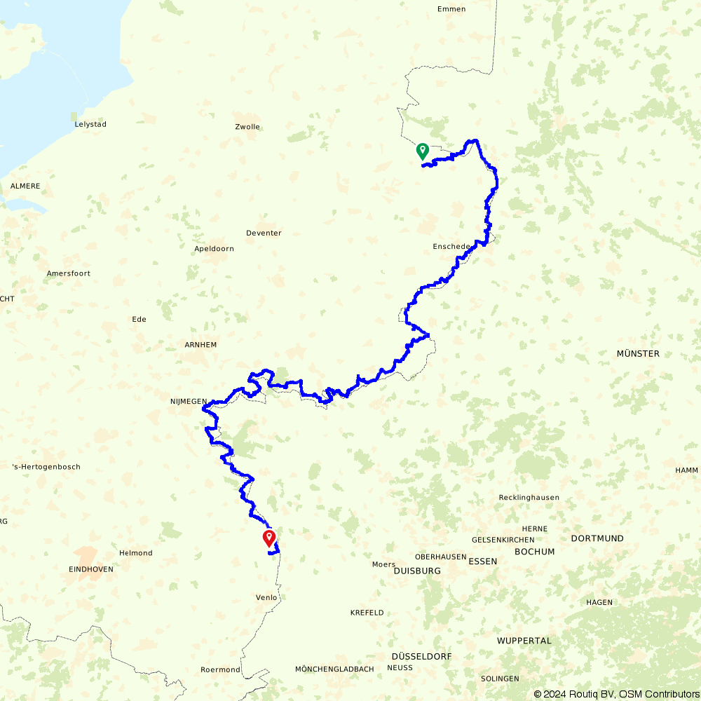 Border route Netherlands 2nd - Tubbergen - Cycling route | Route.nl
