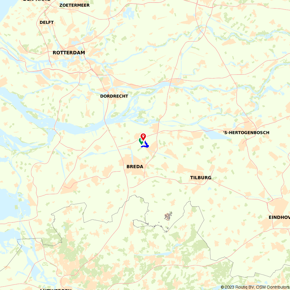 den hout - Oosterhout - Wandelroute | Route.nl