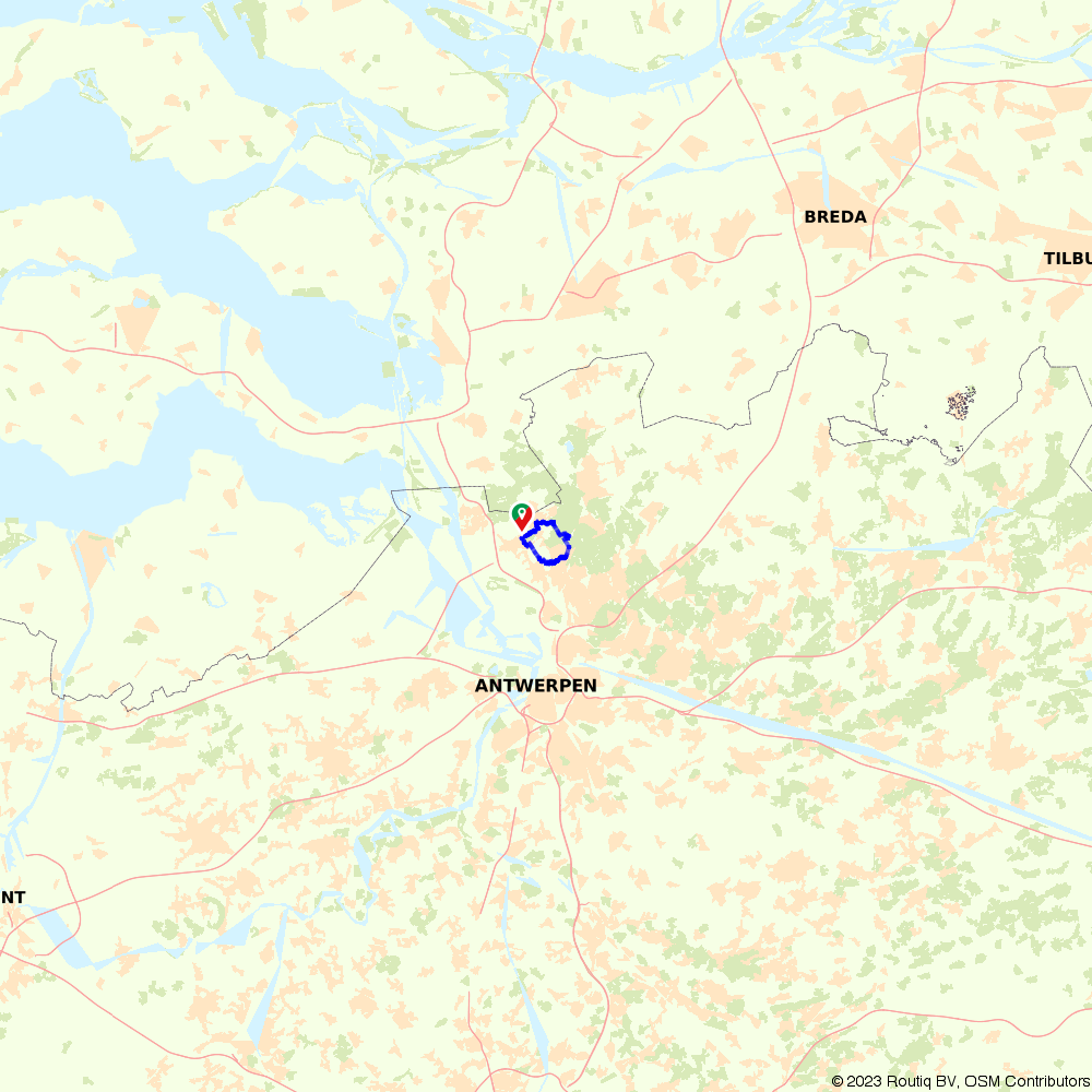 Walk 4 - Stabroek - Hiking route | Route.nl