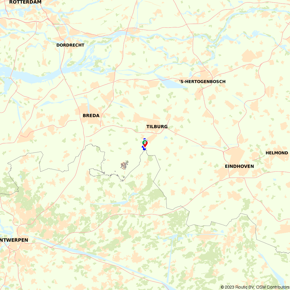 Monastery Nieuwkerk Goirle Nieuwkerk 2 Goirle - Goirle - Hiking route ...