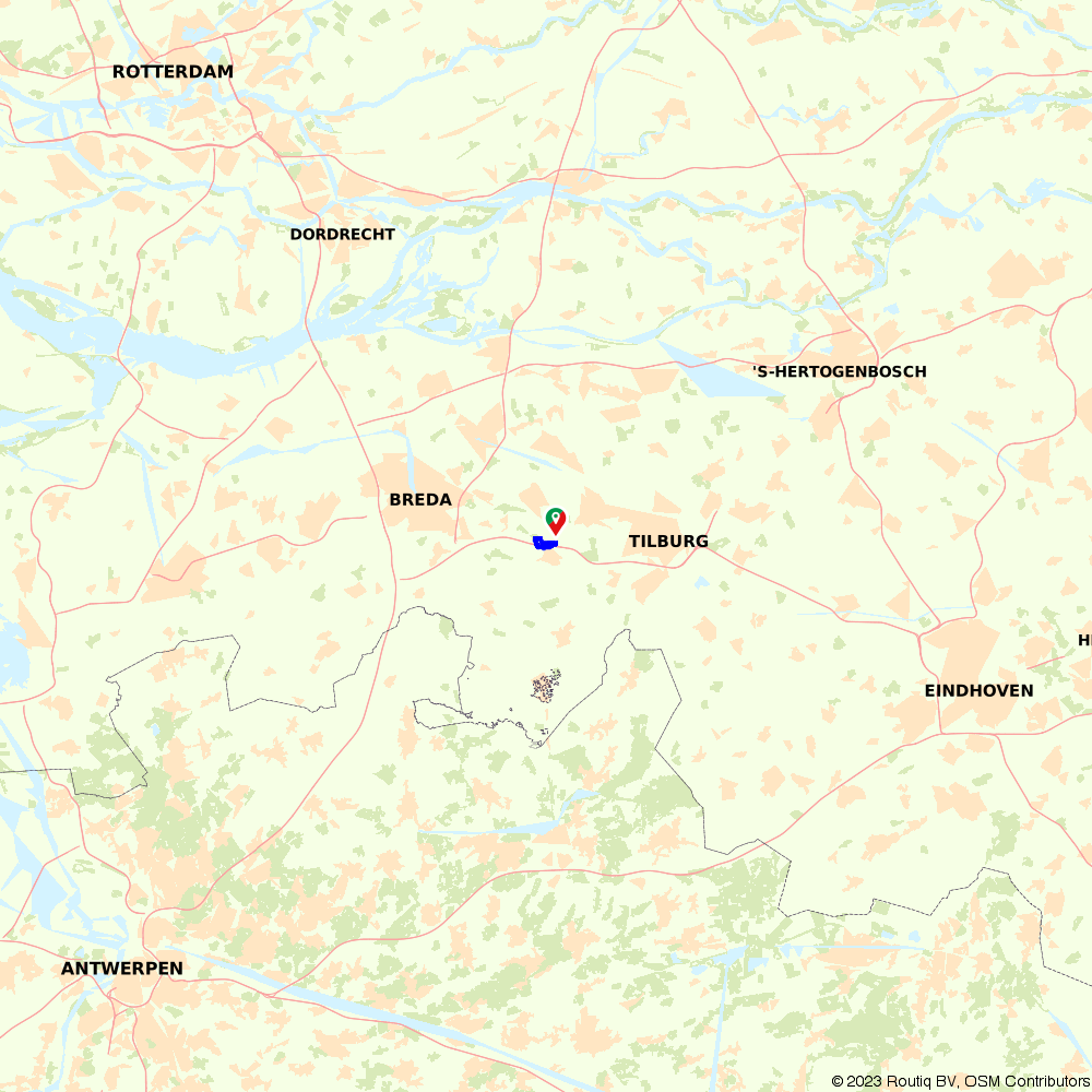 Gilze de Warande - Gilze en Rijen - Wandelroute | Route.nl