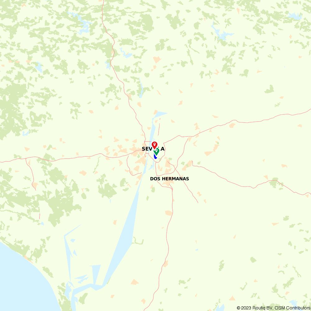 Seville - Seville - Hiking route | Route.nl
