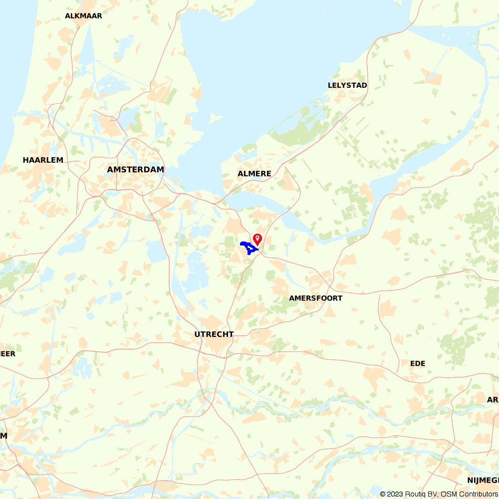 white mountains 2 - Laren - Hiking route | Route.nl
