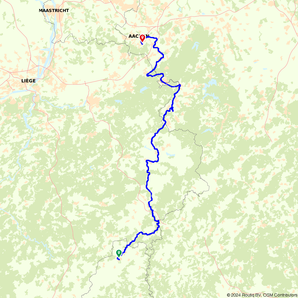 Vennbahn - Aug.'23 - Troisvierges - Cycling route | Route.nl
