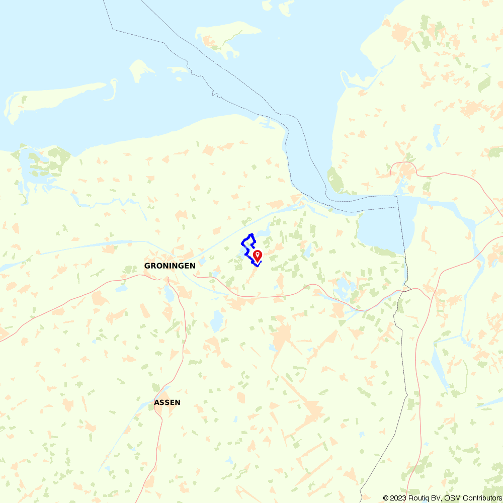 Slochteren - Slochteren - Wandelroute | Route.nl