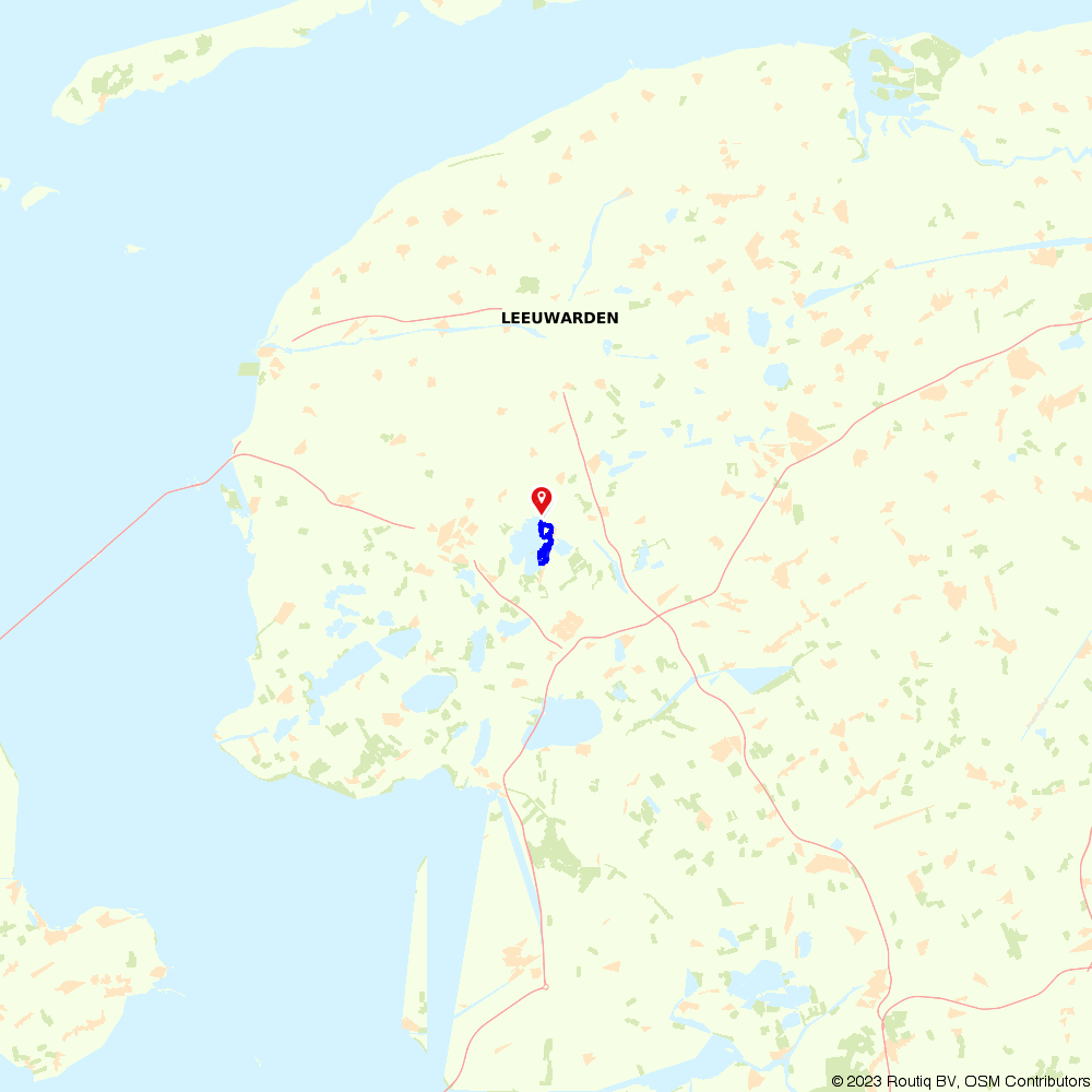 shell path Goeingarijp - De Fryske Marren - Hiking route | Route.nl