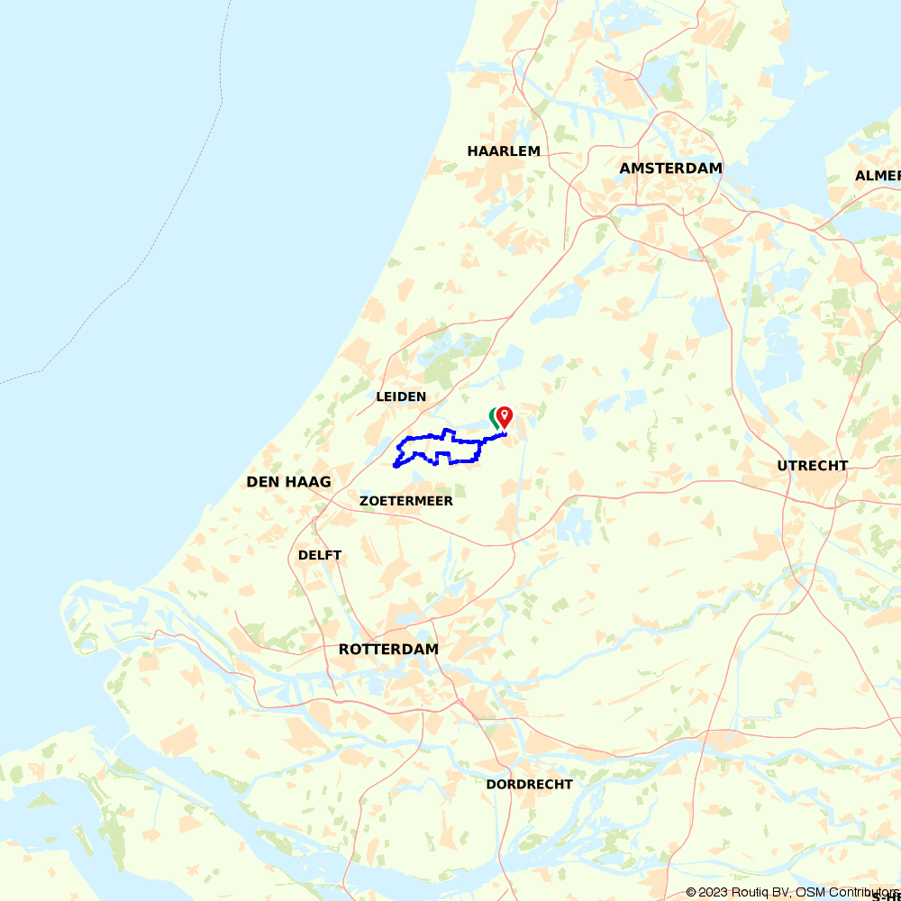 geertje - Alphen aan den Rijn - Fietsroute | Route.nl