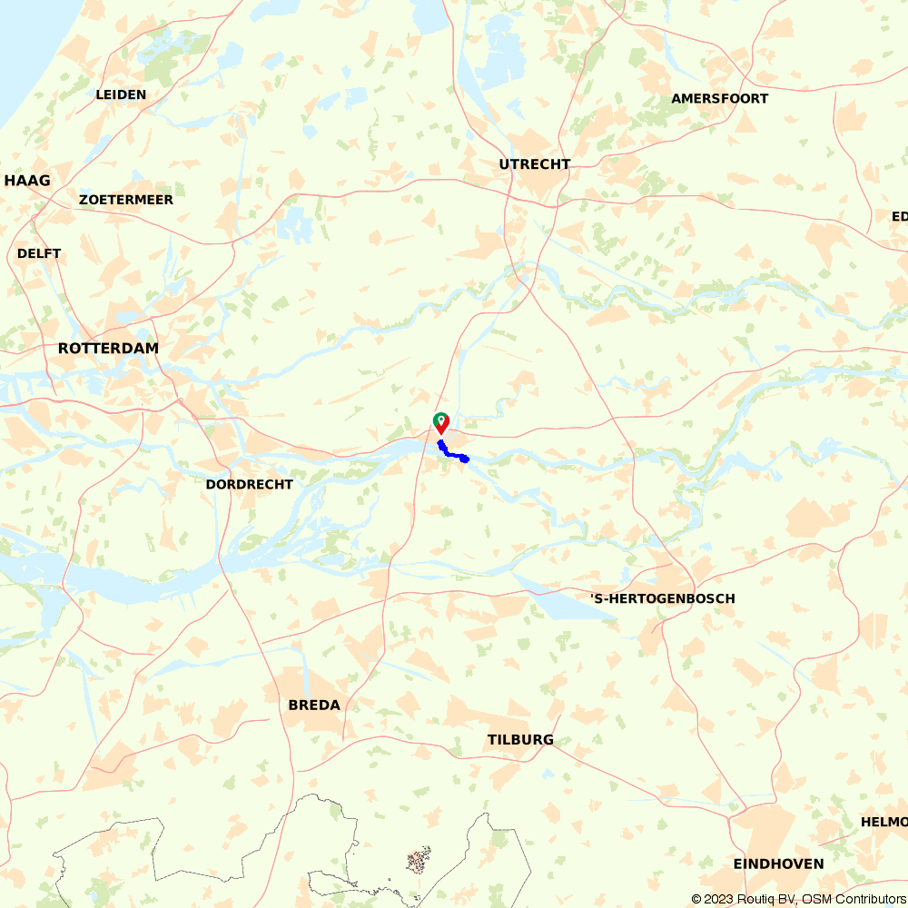 City walk through Gorinchem and with ferry to Woudrichem - - Hiking ...