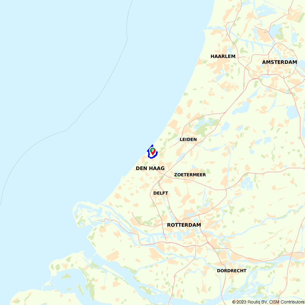 scheveningen 2 - The Hague - Hiking route | Route.nl