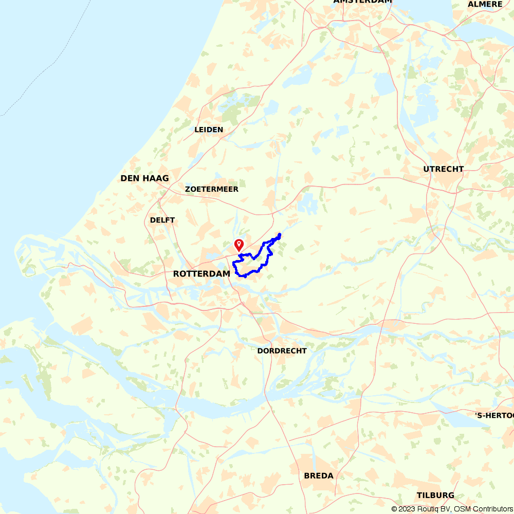 392987 From Rotterdam to Capelle aan den IJssel
