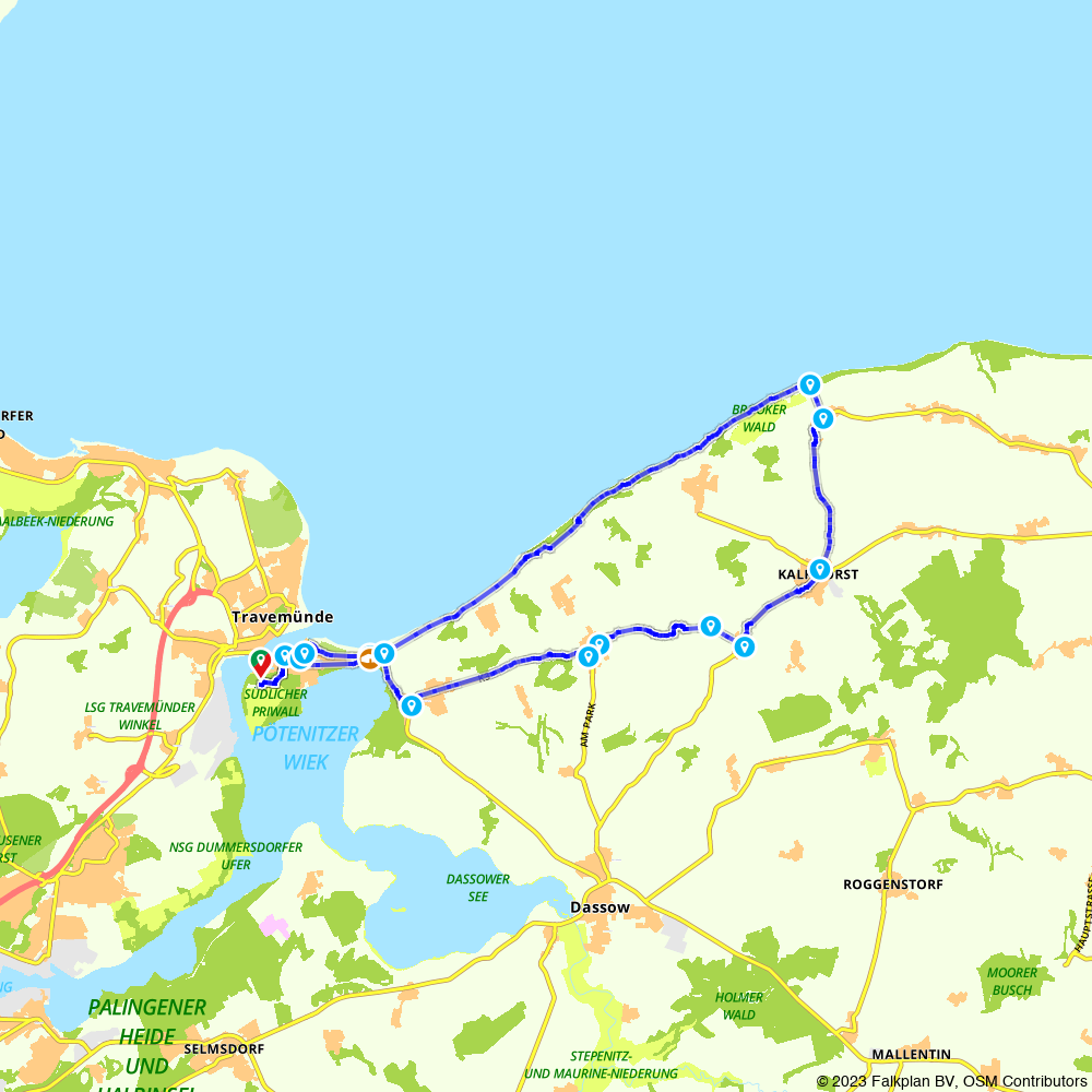 3930378 Tour Lübeck-Priwall-Brook