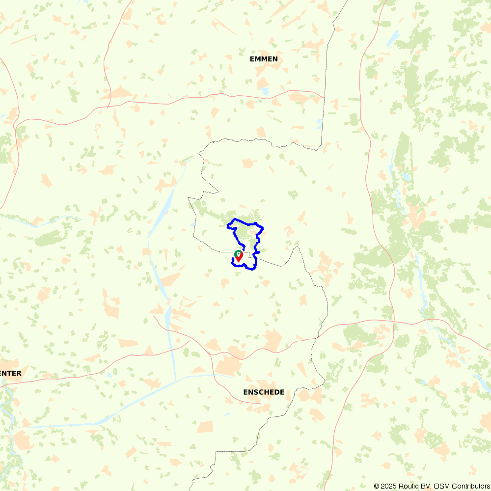 Tour of Germany from Twente - Tubbergen - Cycling route | Route.nl