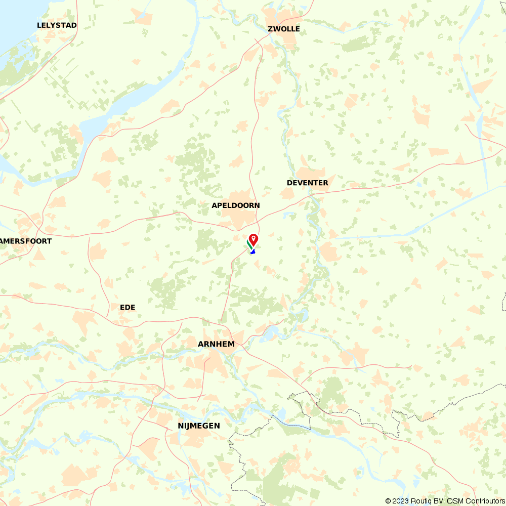 loense falls 2 - Apeldoorn - Hiking route | Route.nl