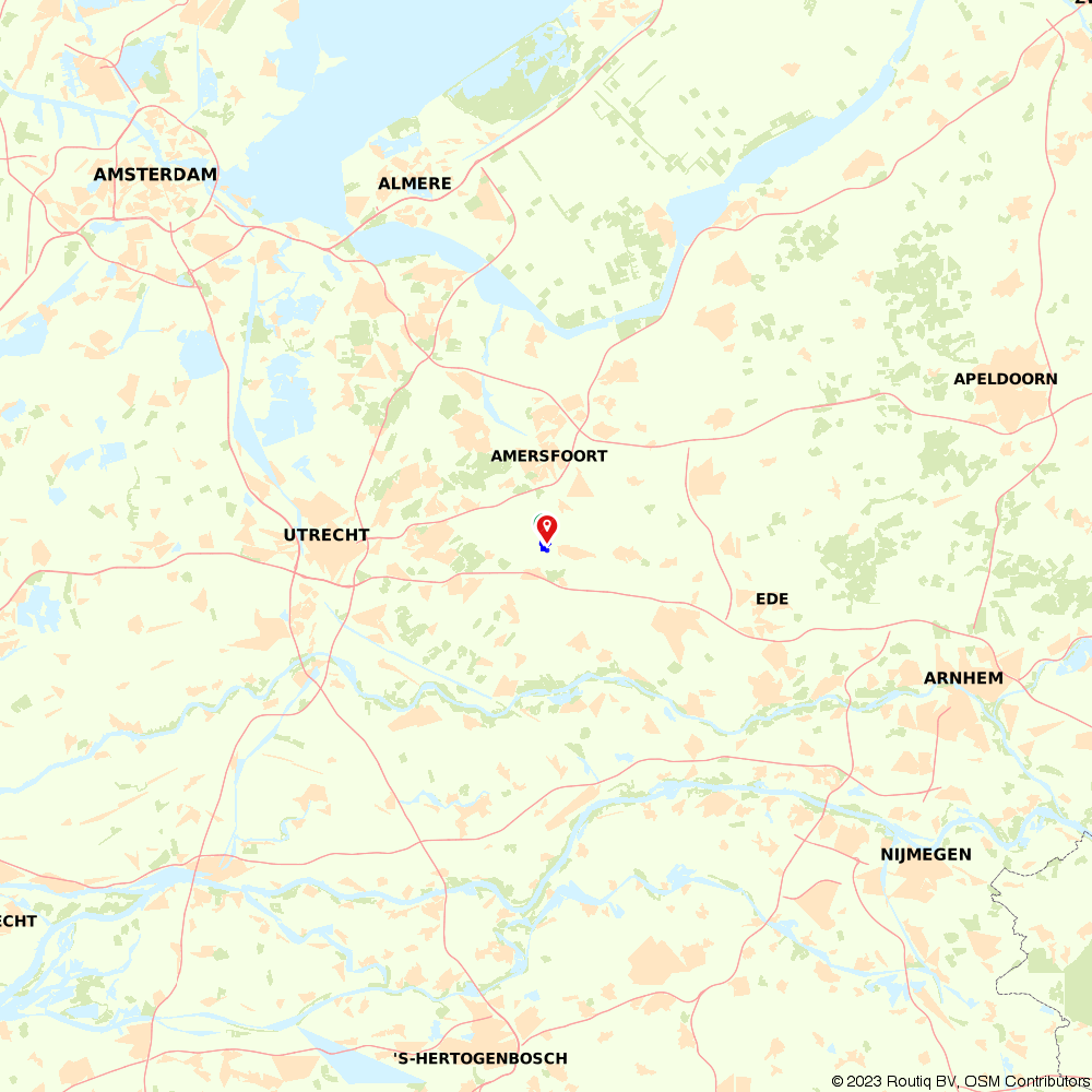 The forbidden lake - Woudenberg - Hiking route | Route.nl