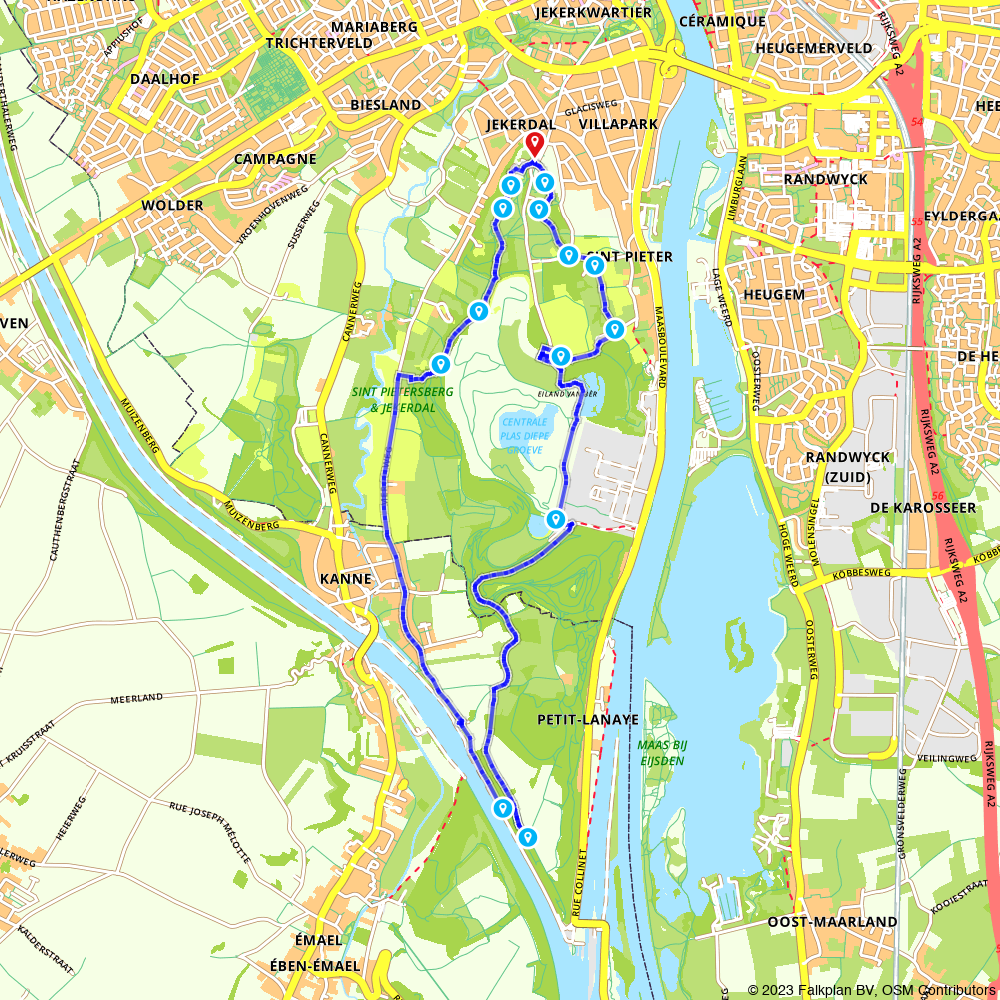 3936123 round St. Pietersberg 11 km