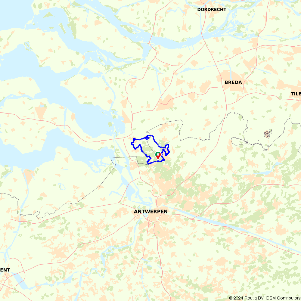 Tour of Kalmthoutse Heide, Ossendrecht and Woensdrecht - Kalmthout ...