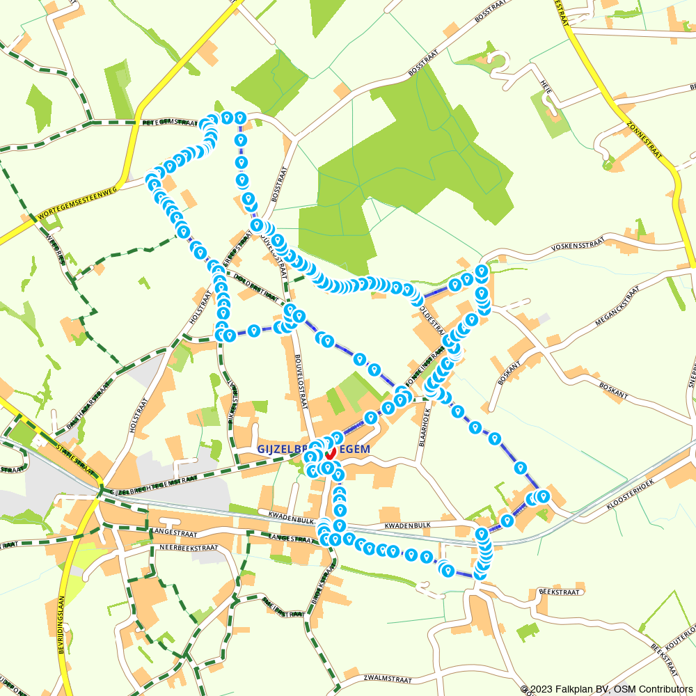 Kleine Kluiswandelroute - Anzegem - Wandelroute | Route.nl