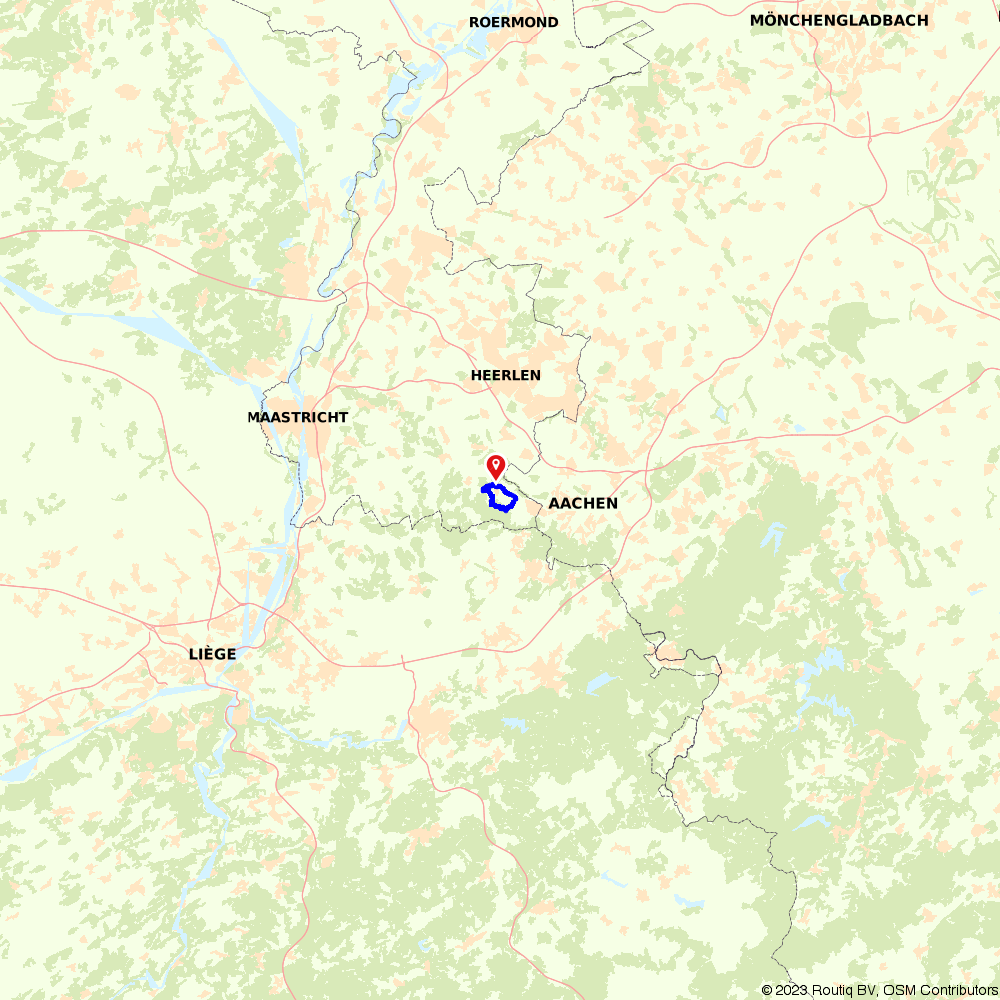 Route des Vins Vijlen-Holset Vi7 - Vaals - Hiking route | Route.nl