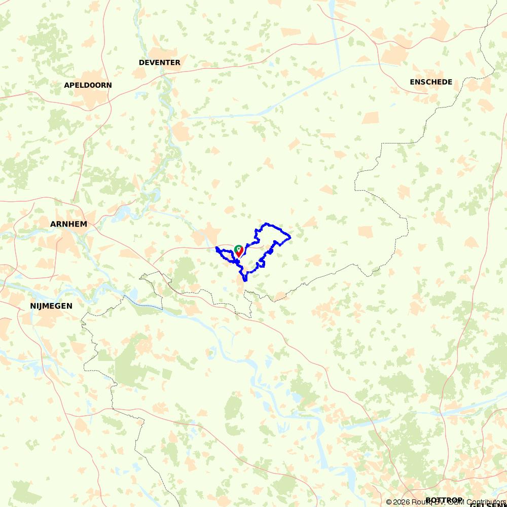 Tour of Gaanderen and Wisch Castle - Oude IJsselstreek - Cycling route ...