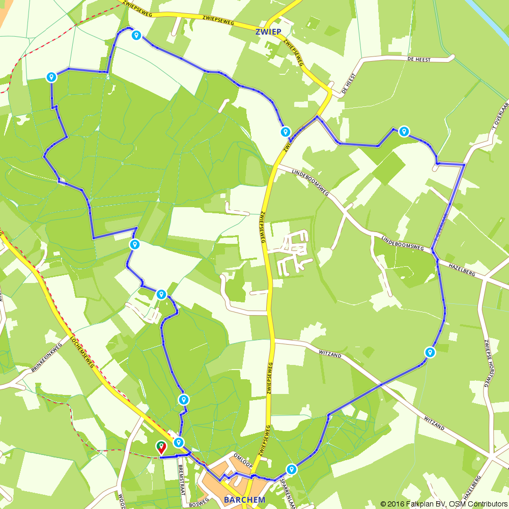 Routiq - 395655 Fairytale vistas around Barchem