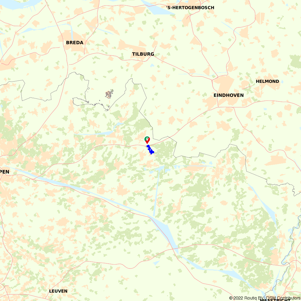 birch beach Retie - Retie - Hiking route | Route.nl