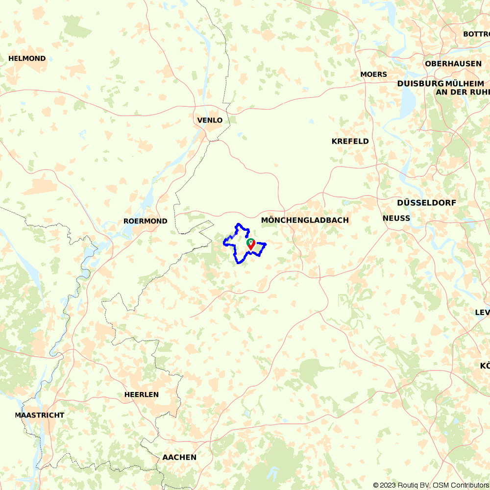 Muhlenroute Teil 1 Wegberg - Wegberg - Cycling route | Route.nl