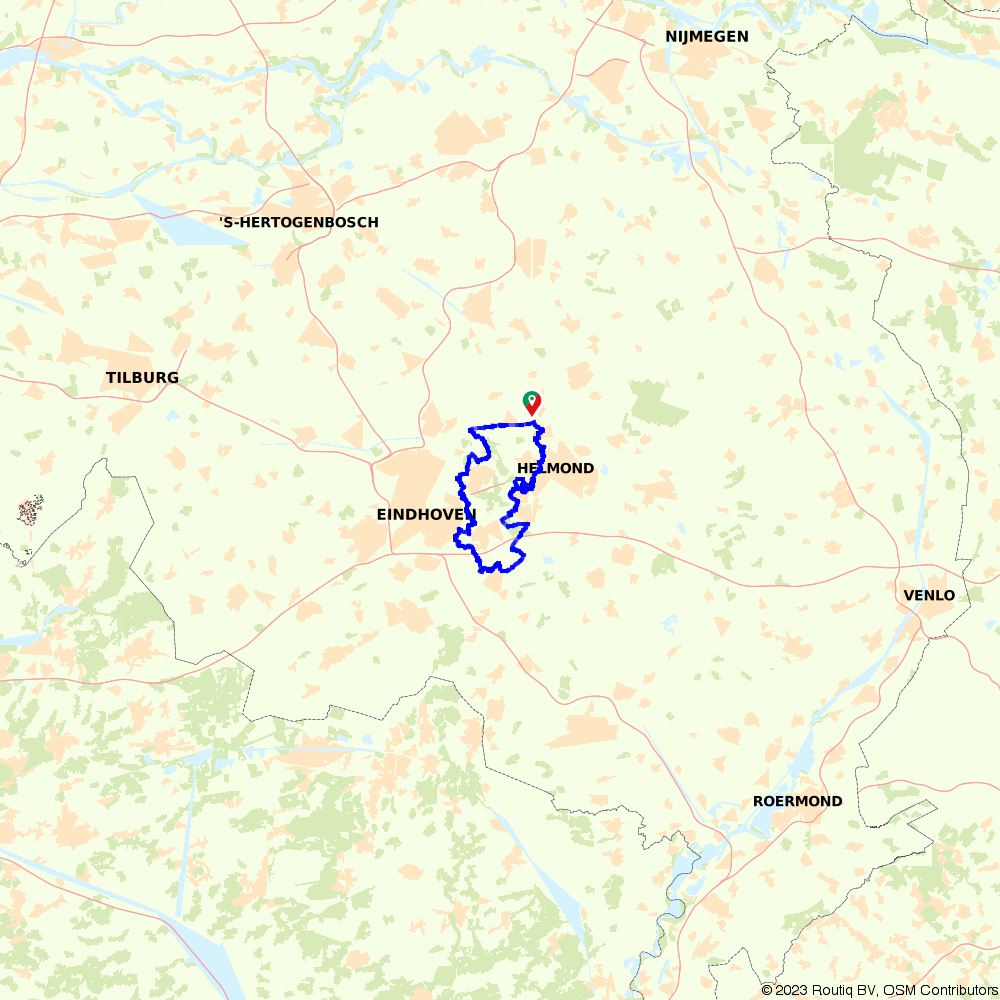 TOUR TO STRABRECHTSE HEIDE - Laarbeek - Cycling route | Route.nl