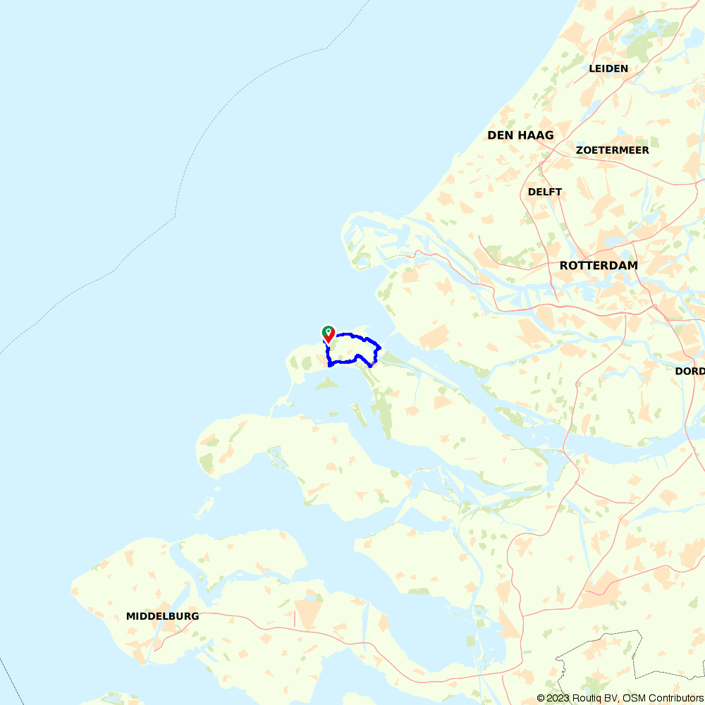 goerree-overflakkee - Goeree-Overflakkee - Cycling route | Route.nl