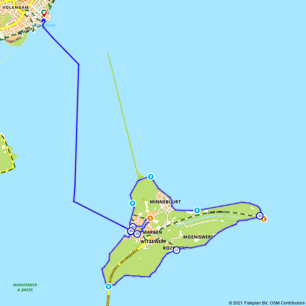 410063 Tour of Marken - with ferry from Volendam!