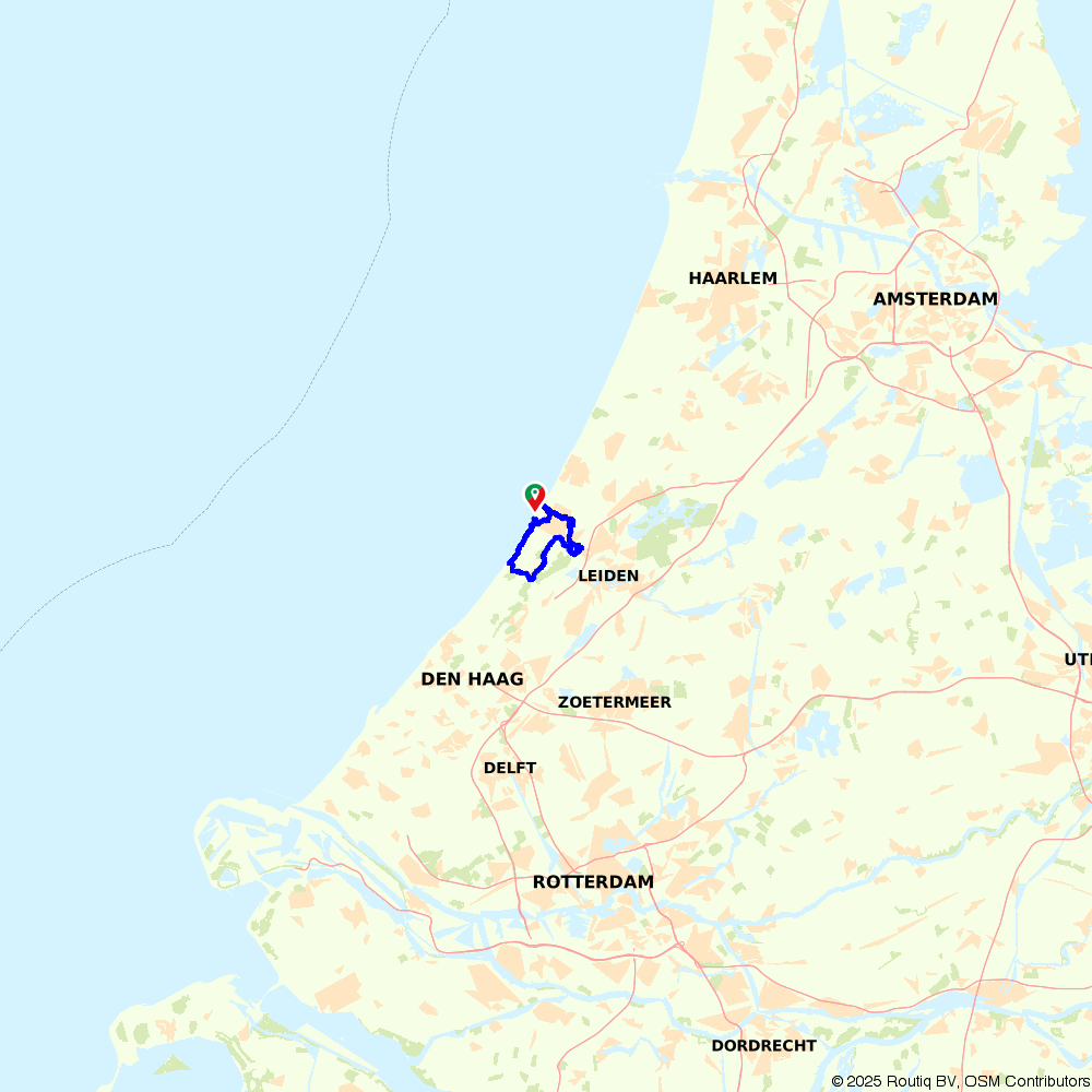 Katwijk for kids - Katwijk - Cycling route | Route.nl