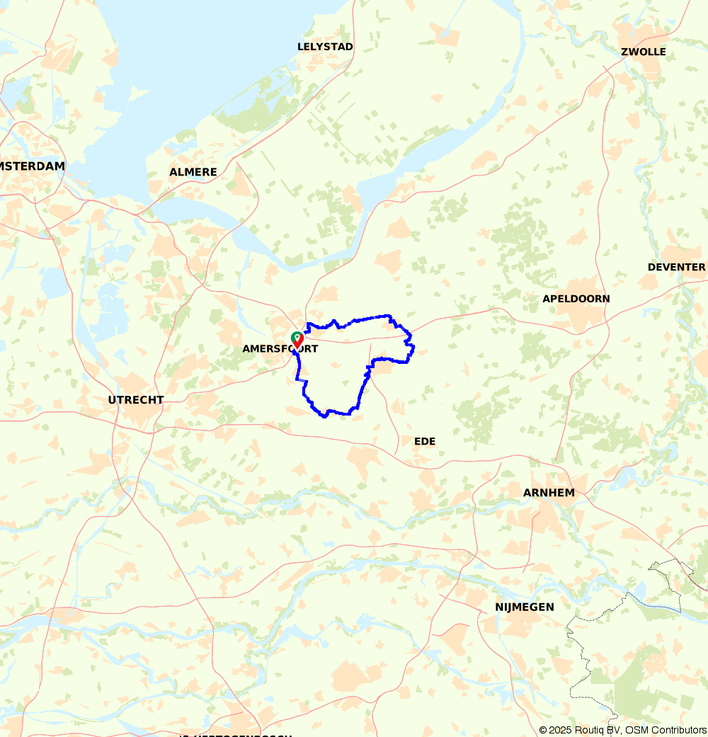 Leusden Barneveld - Leusden - Fietsroute | Route.nl