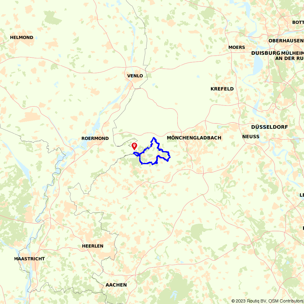 wegberger molen route - Wegberg - Fietsroute | Route.nl